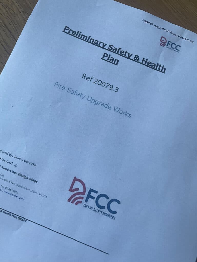 PSDP Services | Fire Safety Upgrade Works | TGD-B(Fire) | FCC